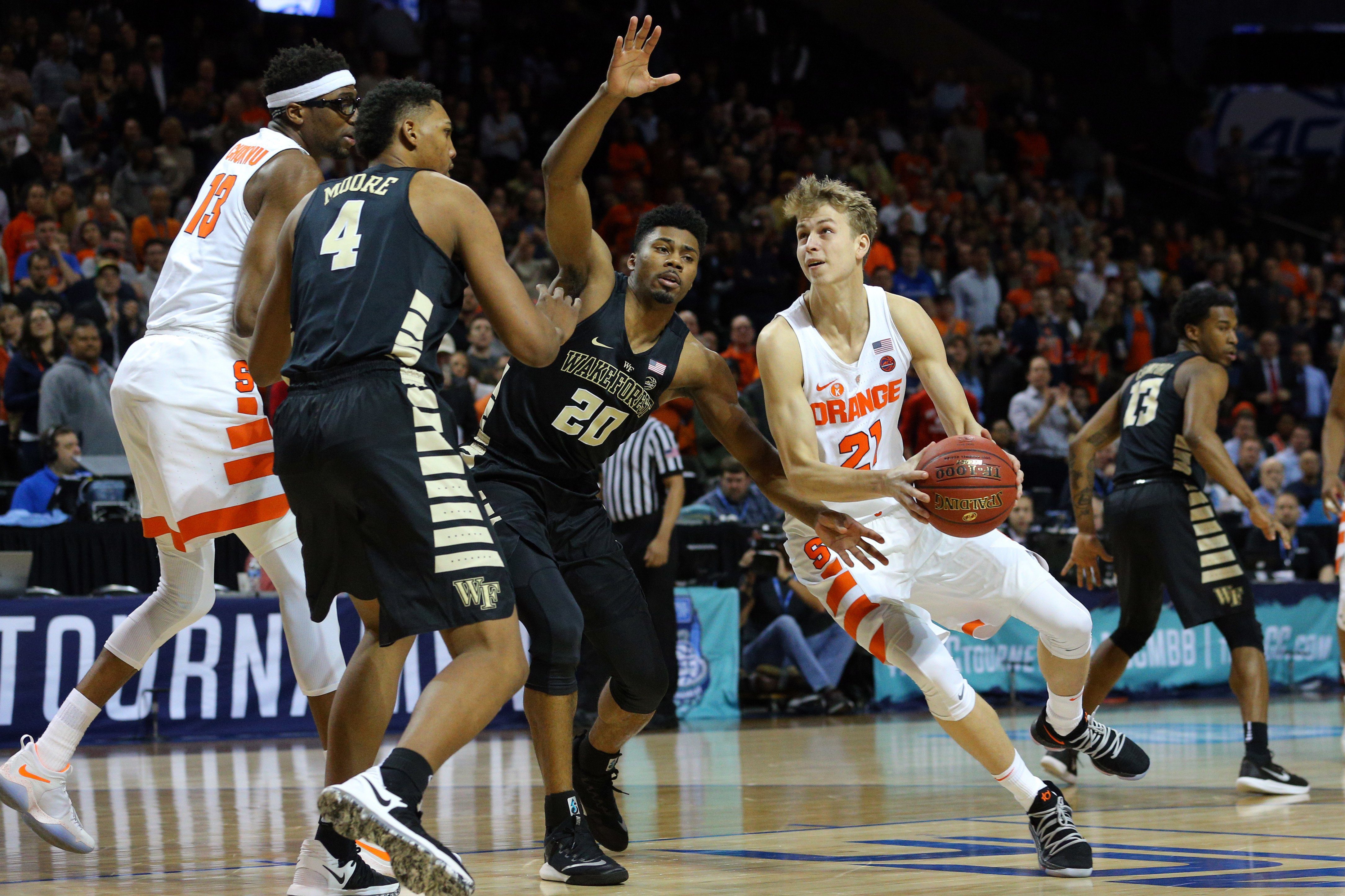 NCAA Basketball: ACC Conference Tournament-Syracuse vs Wake Forest ...