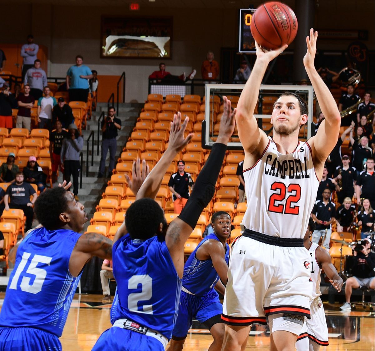 Gensler’s buzzer beater advances Campbell to CBI semifinals | The North ...