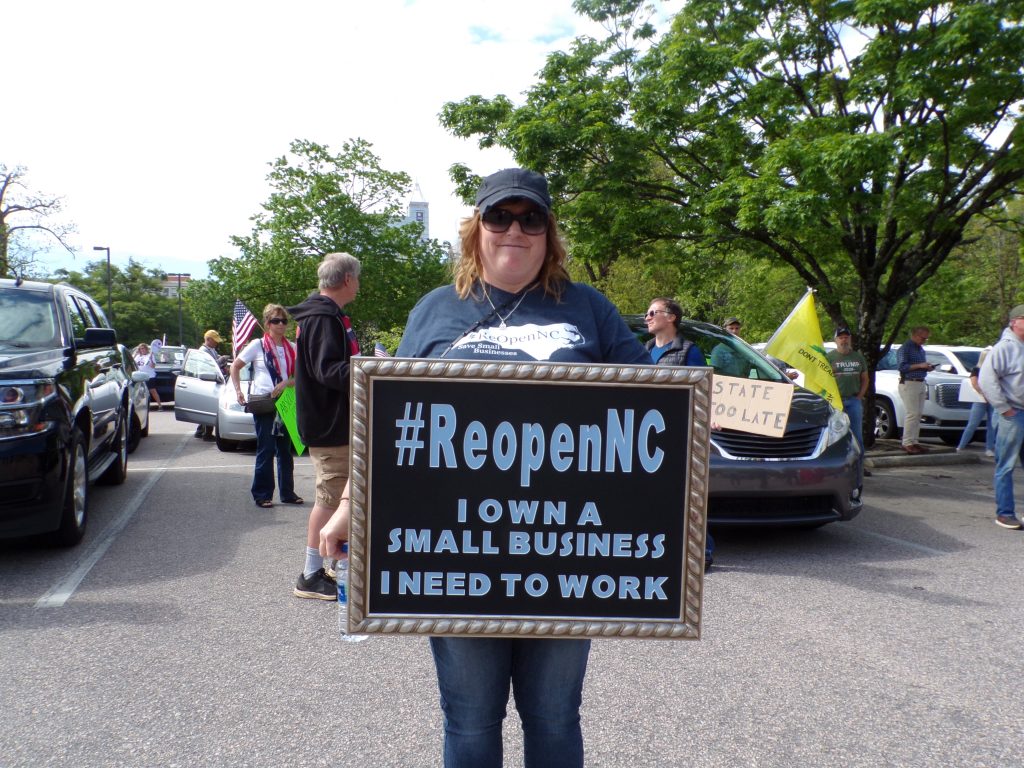 ‘Reopen NC’ wants state opened up by May 1 | The North State Journal