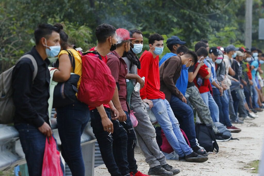Honduran migrants trek north toward Guatemalan border | The North State ...