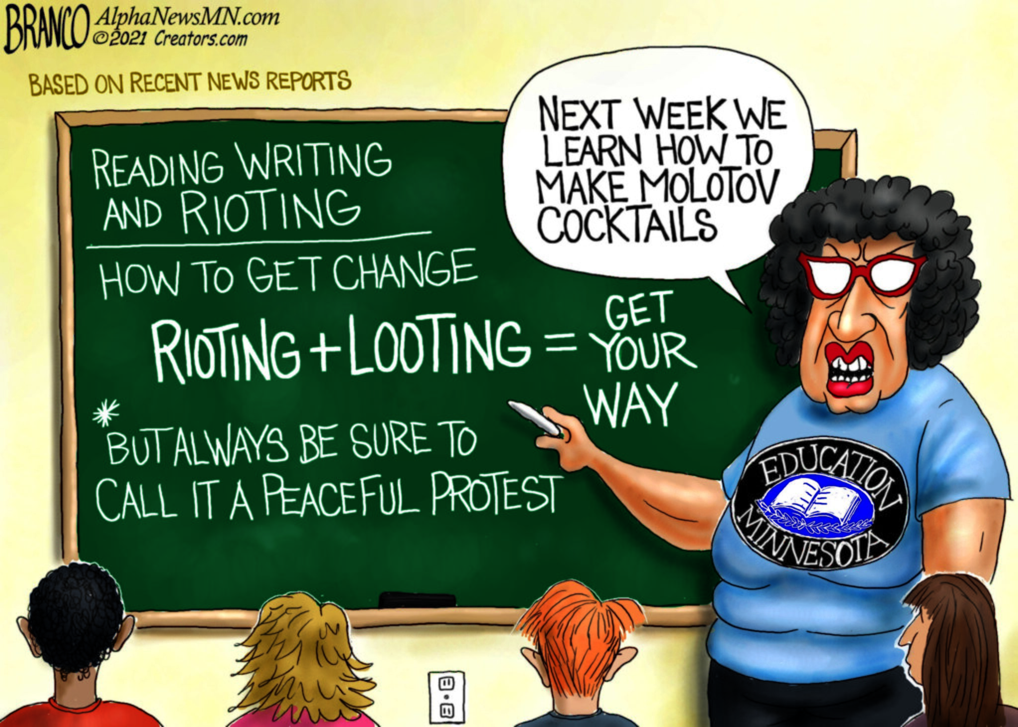 Editorial Cartoon: Classroom | The North State Journal