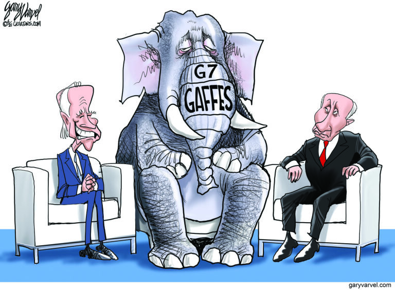 Editorial Cartoon – G7 Gaffes | The North State Journal