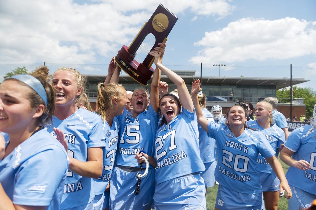 UNC survives semifinal scare, wins women’s lacrosse title | The North ...