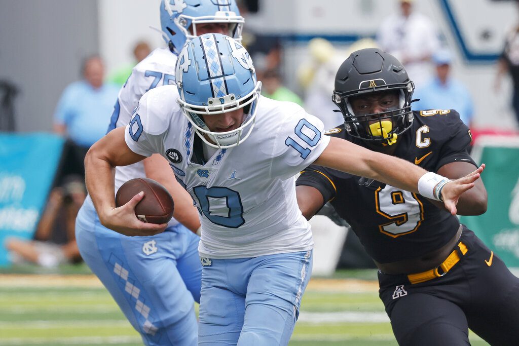 Two failed 2-point conversions by App State give UNC win in Boone | The ...