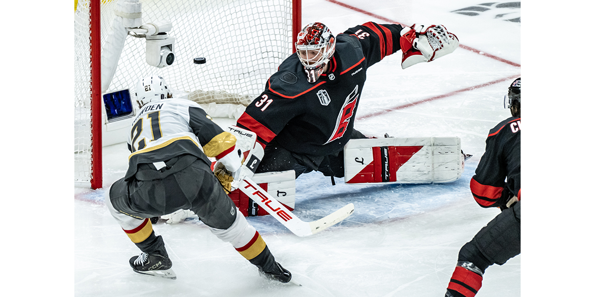 Hertl’s late goal lifts Knights to Game 1 win over Hurricanes – The ...